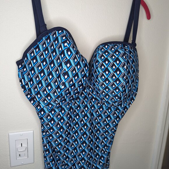 Curvy kate | Swim | Curvy Kate 32hh Wanderlust Blue Moulded Underwire ...